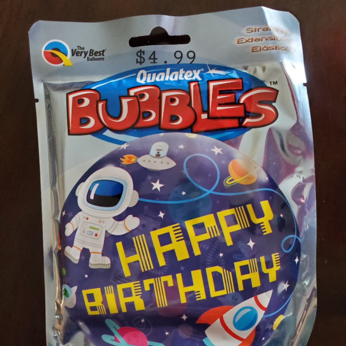 Outer Space Bubble Balloon | Harris Rink Balloon Spot
